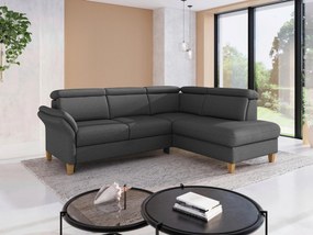 XXXLutz ROHOVÁ SEDAČKA, textil, tmavě šedá Sit & More - Sedací soupravy - 00014402574M