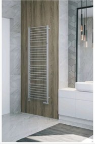 Hopa Piko koupelnový radiátor 630 x 1129 mm středové připojení černá RADPIK601131SP
