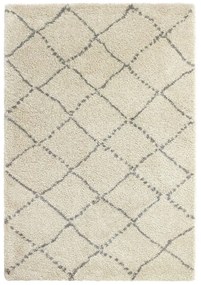 Šedo-krémový koberec Think Rugs Royal Nomadic Cream & Grey, 120 x 170 cm