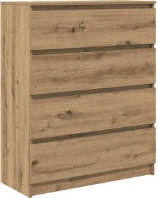 Příborník dub artisan 80x35x99 cm kompozitní dřevo 3328488