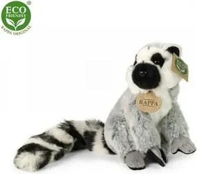 RAPPA Plyšový lemur 19 cm / ECO-FRIENDLY / od 0 měsíců