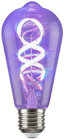 Rabalux LED Spiral Filament žárovka ST64 4W/E27/300Lm/2700K+RGB/Dim