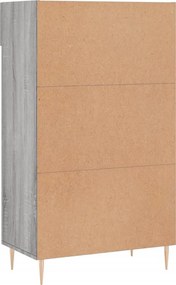 vidaXL Botník 60 x 35 x 105 cm kompozitní dřevo [829602] Barva: bílá s vysokým leskem