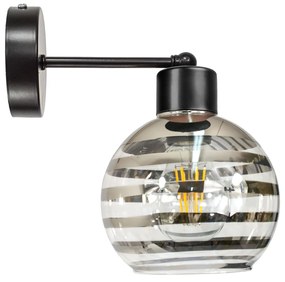 BERGE LED nástěnné svítidlo 1xE27 GLASS GLASS BALL