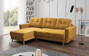 Casarredo - Komfort nábytek Rohová sedací souprava BEATY rozkládací s úložným prostorem, Swing 7