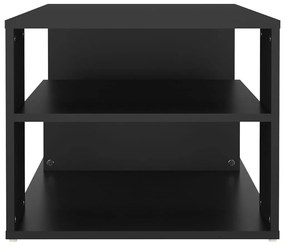 Konferenční stolek černý 100 x 50 x 40 cm dřevotříska - Default Title