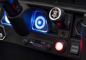 Ramiz Elektrické autíčko Toyota FJ Cruiser černé terénní + ovladač