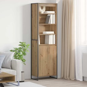 Vysoké skříně Umělecký dub 60 x 36 x 200 cm Kompozitní dřevo 3403033