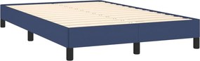 Box spring postel s matrací černá 120x190 cm textil 3269757