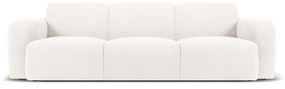 Bílá pohovka z textilie bouclé 235 cm Molino – Micadoni Home