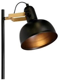 Stojací lampa RENO 1xE27/40W/230V černá