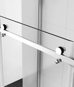 Rea - NIXON posuvné sprchové dveře, levé, chrom, 140 x 190 cm, REA-K5006
