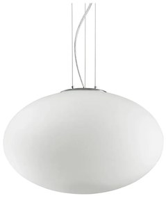 Ideal Lux - Lustr na lanku CANDY 1xE27/42W/230V pr. 40 cm bílá