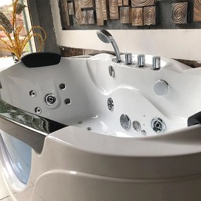 Terra Hydromasážní vířivá vana Parma 924 160x88 s ohřevem vody