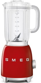 Stolní mixér Smeg 50's style BLF01RDEU / 800 W / 1,5 l / lesklá červená