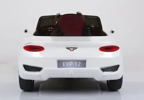 Eljet Dětské elektrické auto Bentley EXP 12 bílá / 70 W / Rychlost: 3-