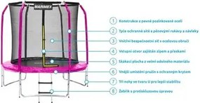 Marimex trampolína 244 cm růžová 2022