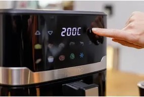 TechniSat Pureno AIR 650 černá / Horkovzdušná fritéza s keramickým pov
