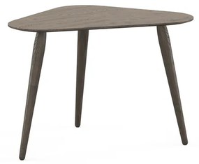 Odkládací stolek Play Organic z dubového masivu- Ø60 Rozměry:: 60x38cm, typ dřeva:: tmavý dub