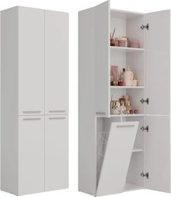 TPS Koupelnová skříňka NEL DD 1K 60 cm, Bílý mat
