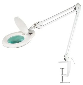 Geti LED Stolní lampa s lupou LED/9W/230V bílá TI0014