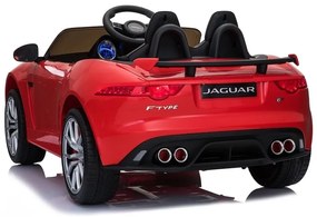 Elektrické autíčko Jaguar F-Type lakované červené