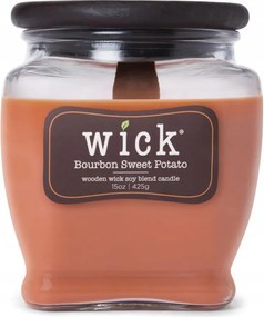 Sójová svíčka Podzimní dřevěný knot Wick 425 g