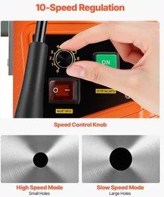 Magnetická vrtačka 1550 W 13000 N Přenosná vrtačka Mag 500RPM