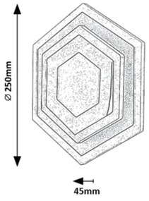 Rabalux 71113 - LED Stropní svítidlo BITSI LED/23W/230V 3000/6000K