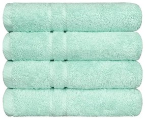 SCANquilt bavlněný ručník COTTONA mentolová osuška 70 x 140 cm