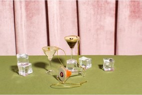 Skleněné vánoční ozdoby v sadě 3 ks 15,5 cm Martini Cocktail – Sass &amp; Belle