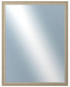 DANTIK - Zarámované zrcadlo - rozměr s rámem cca 70x90 cm z lišty LYON stříbrná (2704)