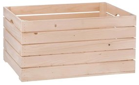 ČistéDřevo Dřevěná bedýnka 60 x 39 x 30cm