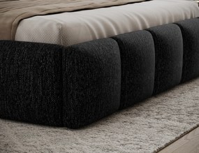 Postel Edvige + Dřevěný rám + Standardní zdvih + kontejner 160x200