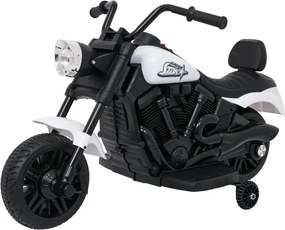 Elektrická motorka STAR bílá