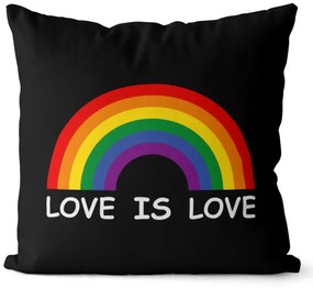 Polštář LGBT Rainbow (Velikost: 40 x 40 cm)