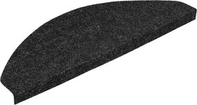 Samolepicí rohože na schody 30 ks černé 56x17x3 cm 3365905