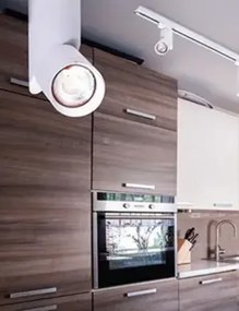 LED bodové světlo Santos Exposed Round bílé