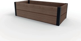 KETER Vyvýšený záhon Maple Trough hnědý 32 x 106 x 50 cm
