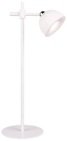 Stmívatelná bílá LED stolní lampa s klipem (výška 41 cm) Maxima – Trio