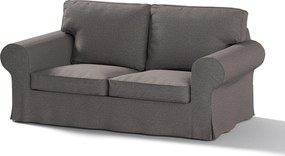 Potah na pohovku IKEA Ektorp 2-místná rozkládací  NOVÝ MODEL 2012 barva šedá látka pletený vzor