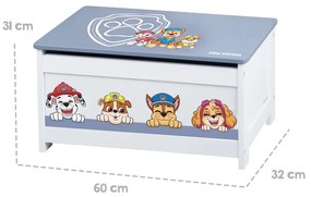 Dětský úložný box 60x32x30 cm Paw Patrol – Roba