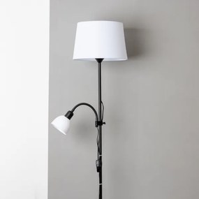 Brilagi - Stojací lampa CERIA 1xE27/100W/230V + 1xE14/25W černá/bílá