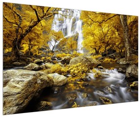 Obraz podzimní krajiny (120x80 cm)