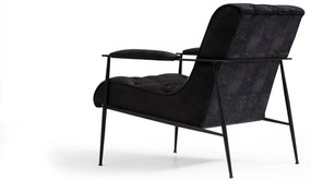 Designové křeslo Phila černé