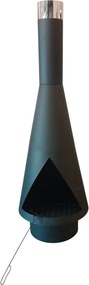 IQ Garden Ohniště s komínem 160 cm IGNIRA 327231