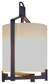 Stolní či podlahová designová lampička Fanal Table / Floor Barevná varianta: Černá / Cotonet písčitý, Rozměr: ø295 mm x 480 mm
