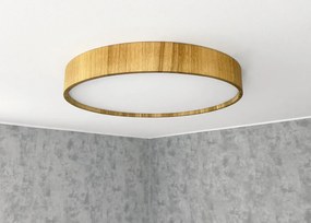 Světlo z dubu 50W, výroba v ČR, stropní svítidlo TURNN 50W, vyrobené ručně z dubového dřeva Neutrální bílá 4000 K