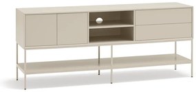 Krémový TV stolek 175x74x45 cm Platt – Teulat