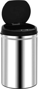 Odpadkový koš s automatickým senzorem 30 l nerezová ocel 322692